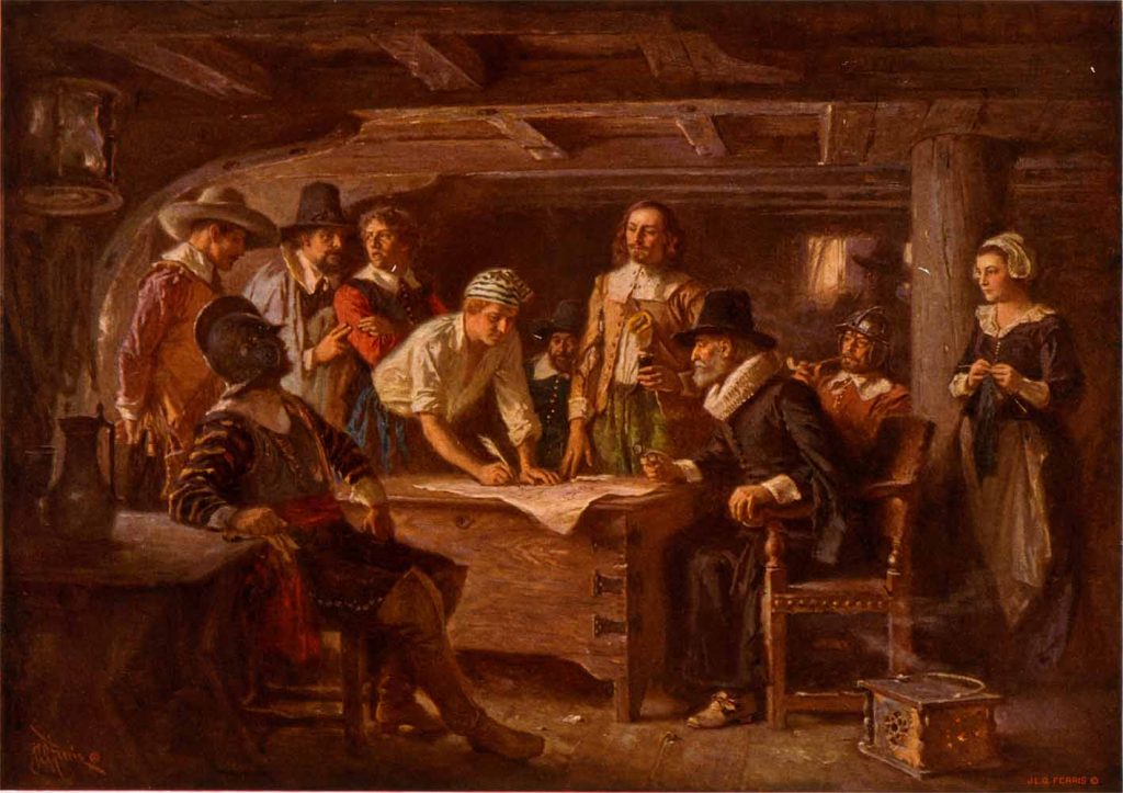 The Mayflower Pilgrims and Thanksgiving | Tiverton Historical Society